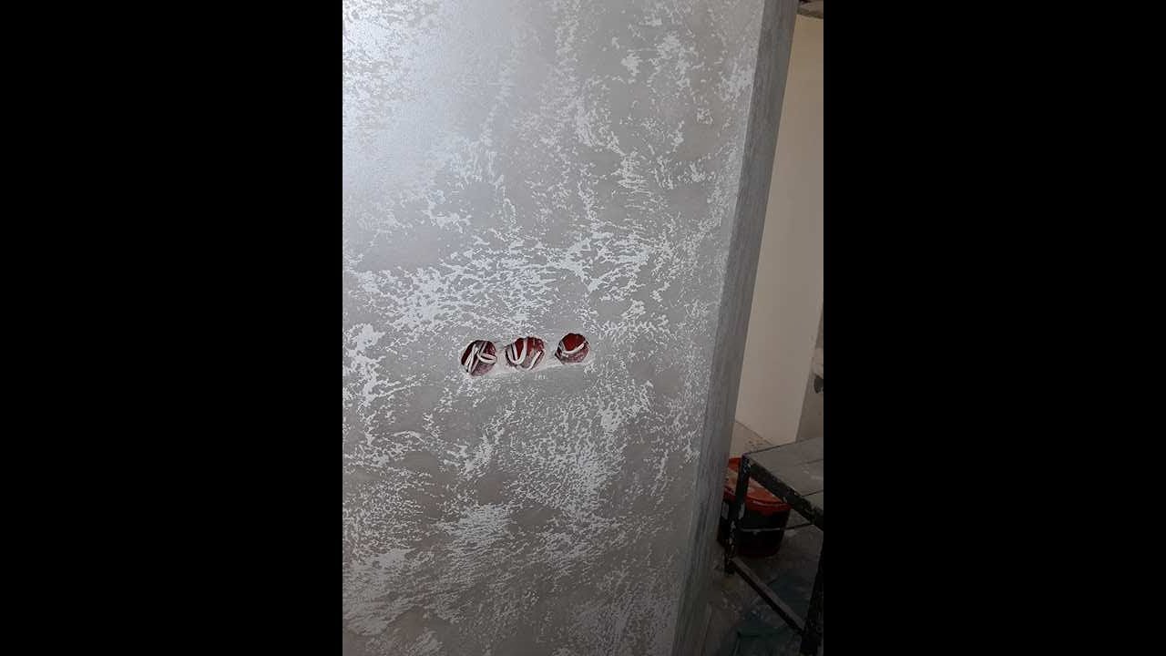 Decorative Plaster - Silver Sand - YouTube