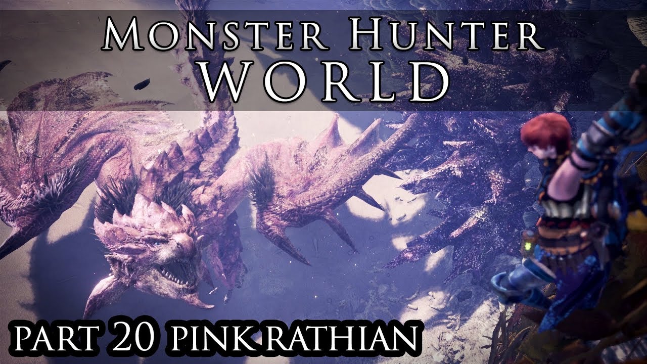 Let's Play Monster Hunter World - Part 20 - Pink Rathian - YouTube