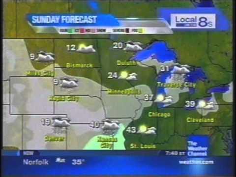 TWC Local on the 8s from December 2009 #4 - YouTube