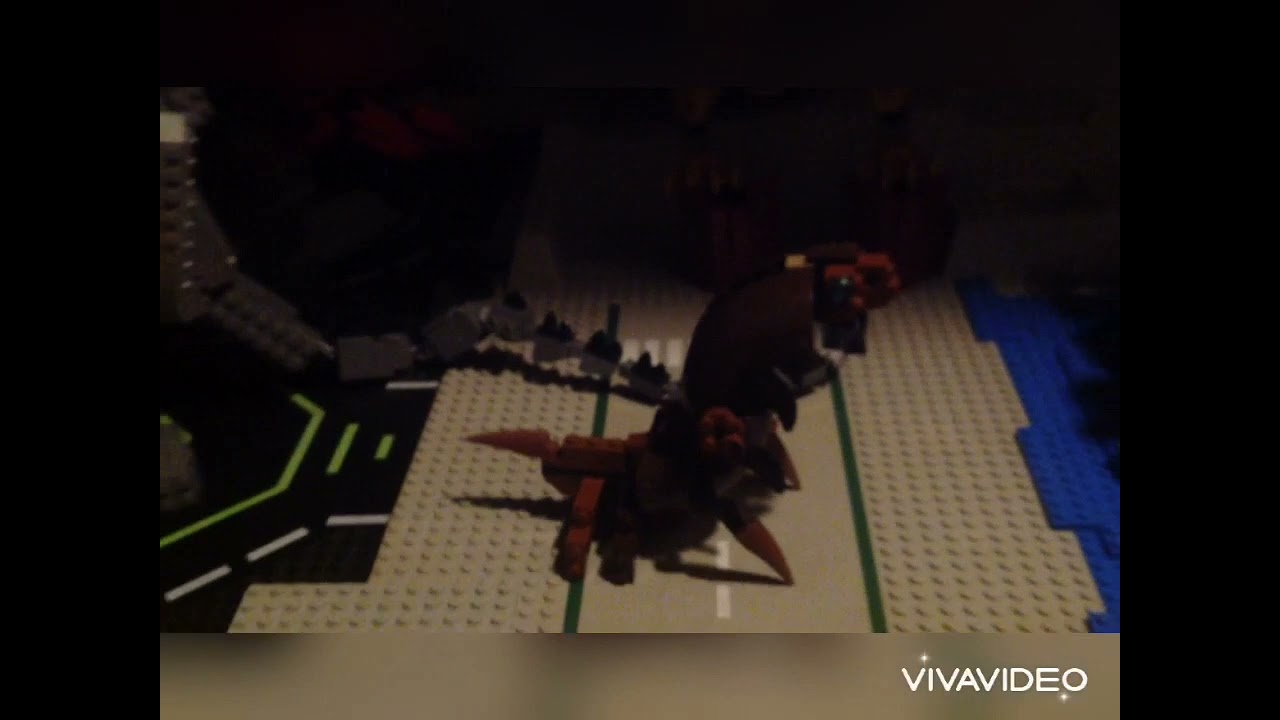 Lego moc mothra larva kotm 2019 - YouTube