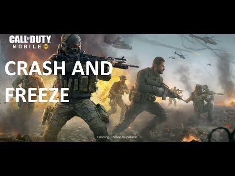 Call of Duty Mobile Freeze and crash (Se congela en Battle Royal) - YouTube