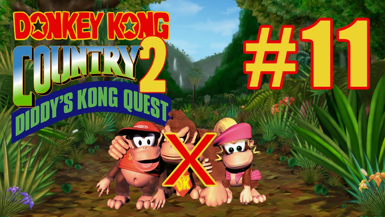 Donkey Kong Country 2 (Wii U VC) #11 - Bramble Blast COMPLETE! - YouTube