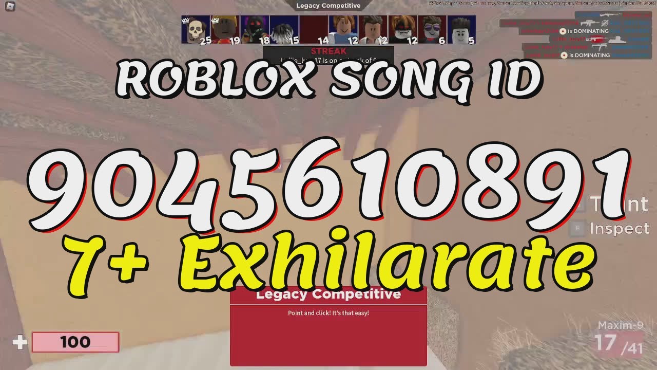 7+ Exhilarate Roblox Song IDs/Codes - YouTube