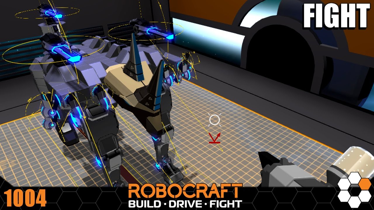 Robocraft - Rhino Dog - Battle Arena Gameplay - YouTube