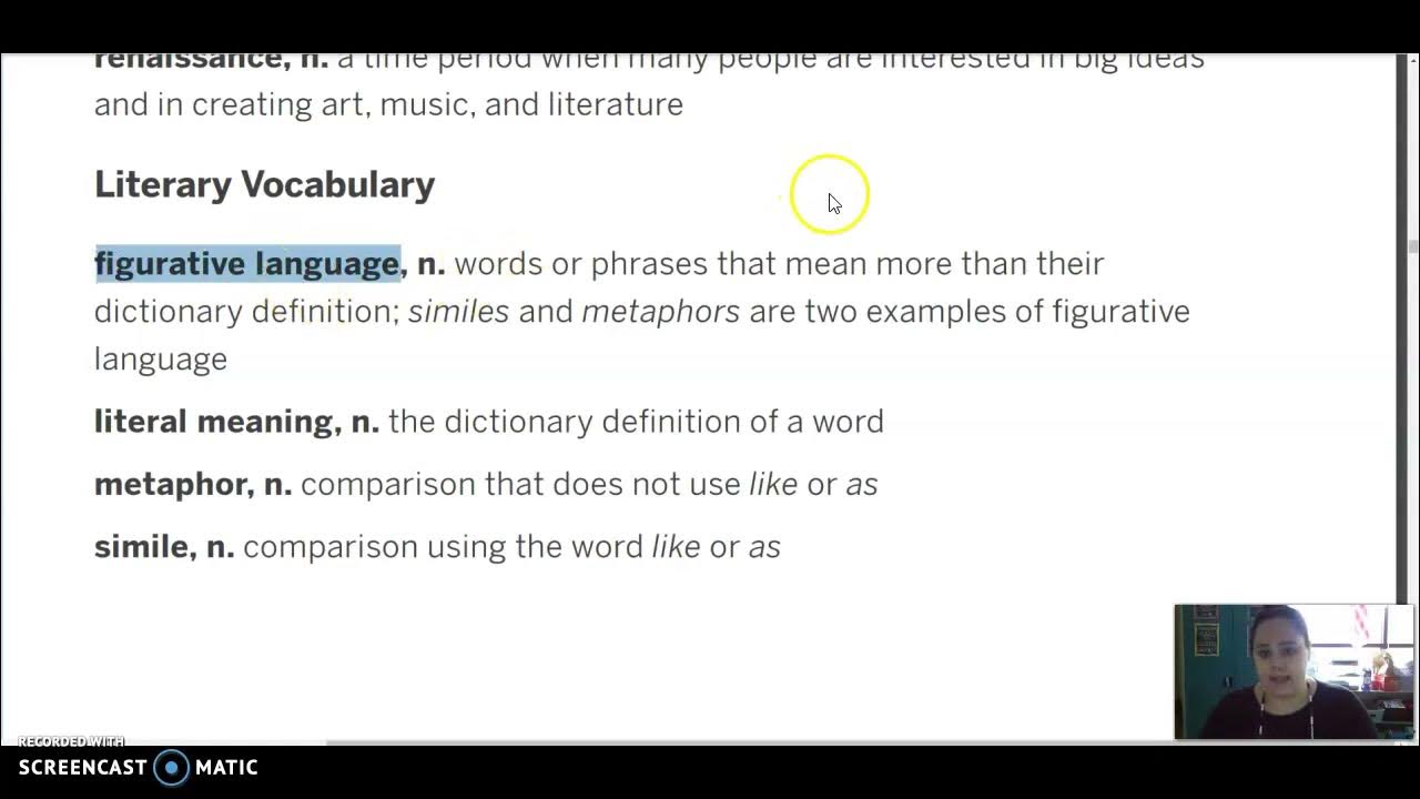 4th Grade CKLA ELA - Unit 3 Lesson 4 Poetry: "Harlem" Part 1 - YouTube