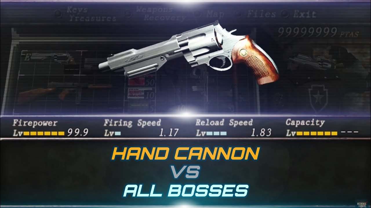 Resident Evil 4 - Max Hand cannon vs All Bosses - Professional ...