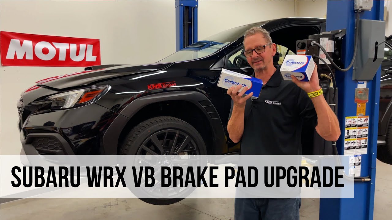 Subaru WRX VB First Track Day: Stock brakes vs Carbotech pads - YouTube