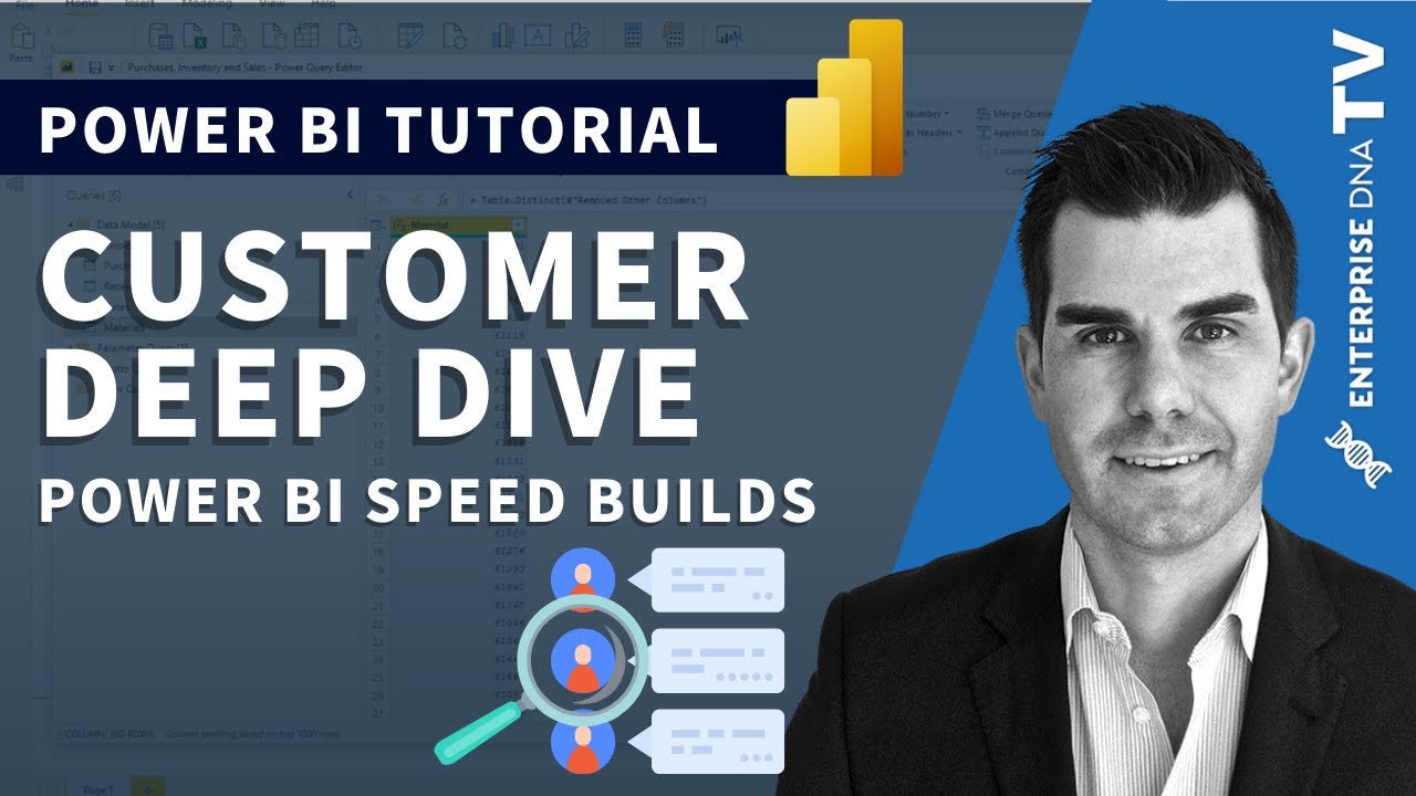 Customer Deep Dive - Power BI Speed Build - YouTube