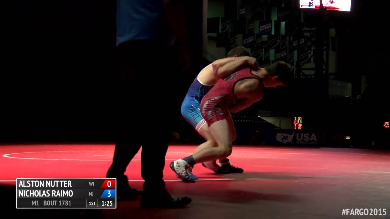 120 1st Place - Nicholas Raimo (New Jersey) vs. Alston Nutter ...