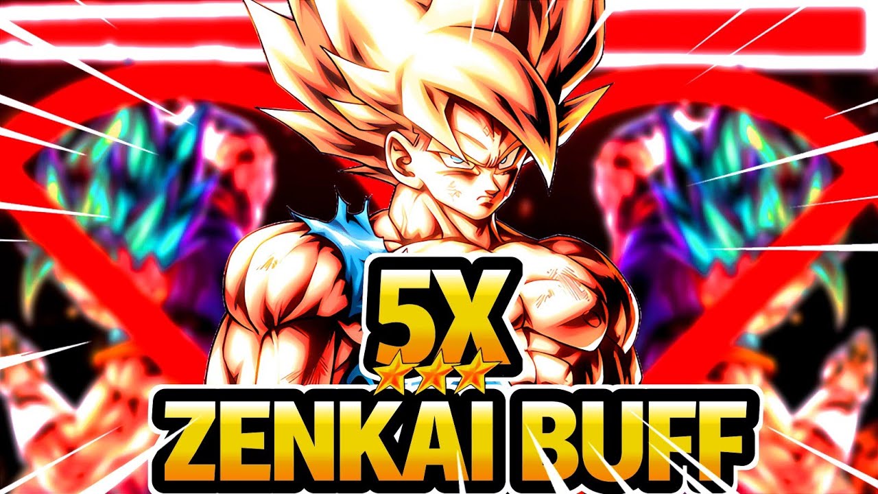 5X ZENKAI BUFF, 3* LF SSJ GOKU IS VEGITO SLAYER| WHERE IS HE NOW ...
