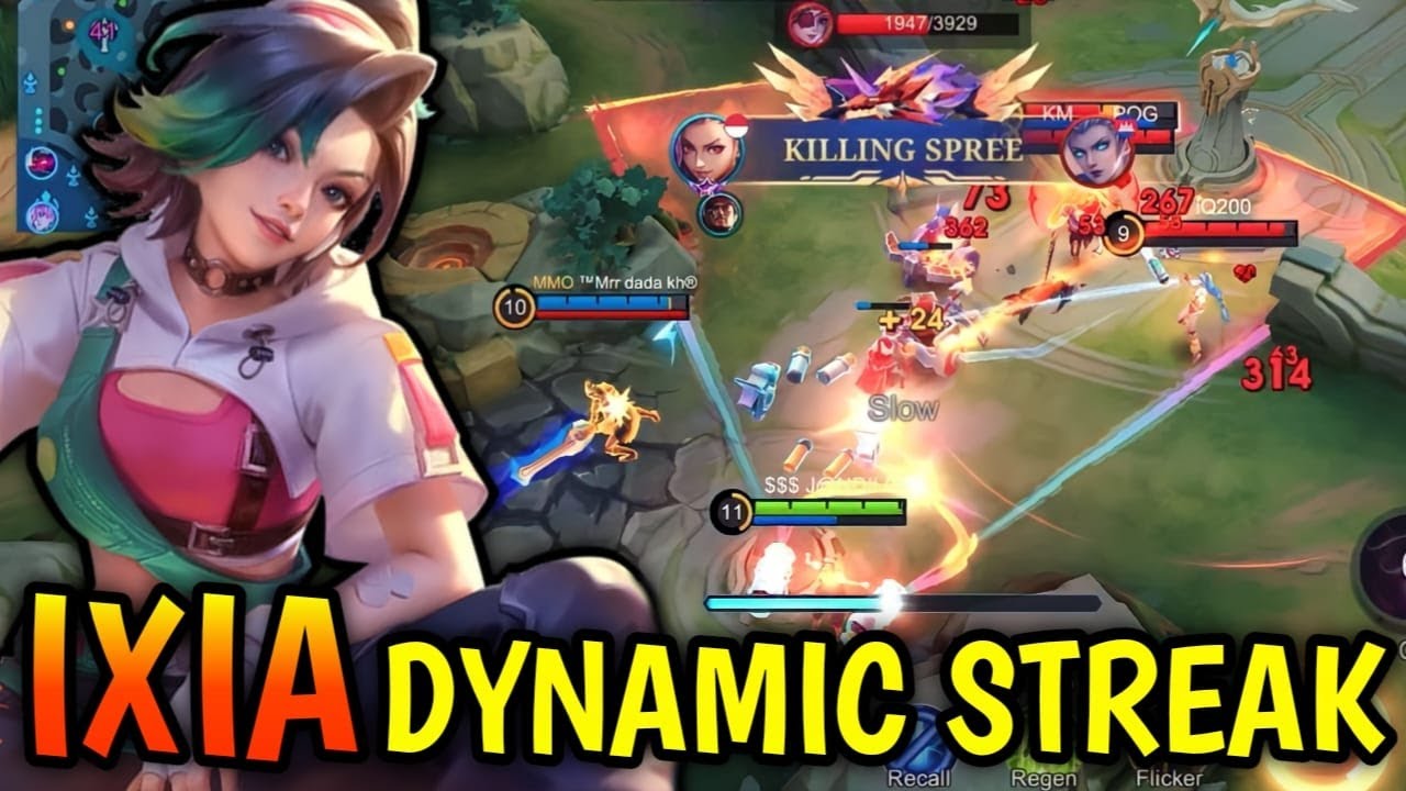 Skin Starlight Ixia Dynamic Streak! Cakep Banget Efek Skill Nya ...