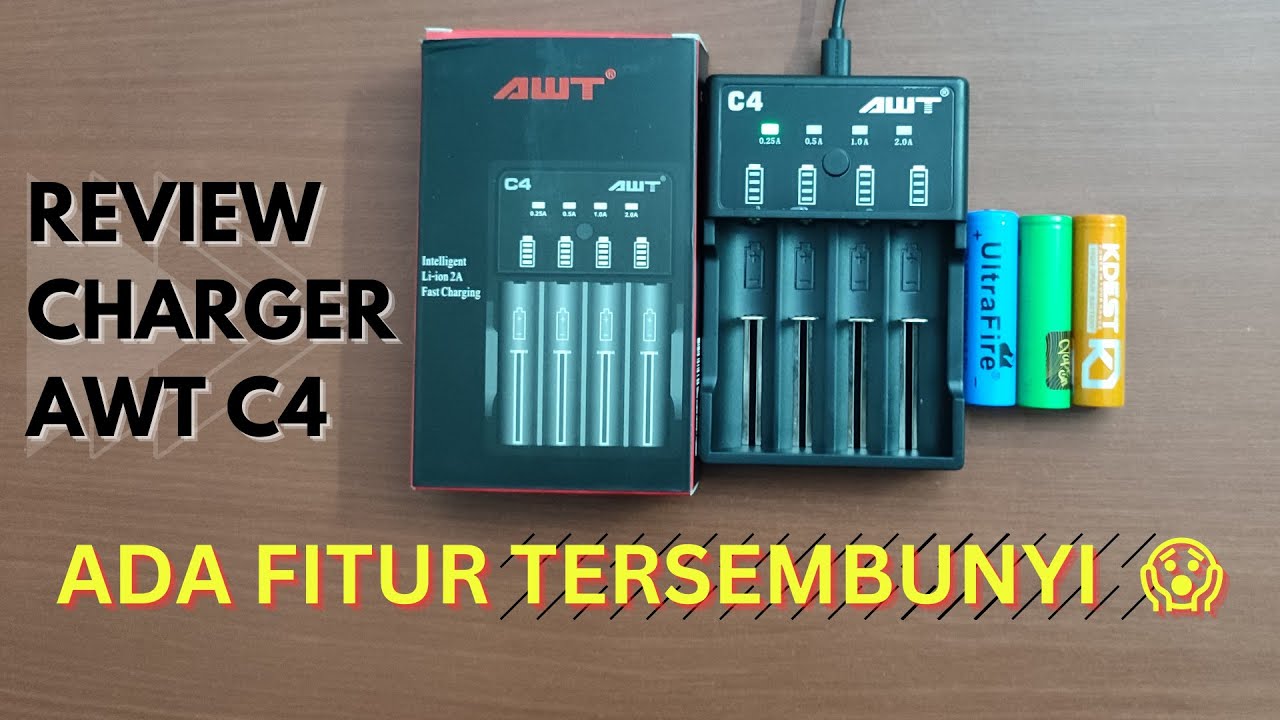 CHARGER AWT C4 REVIEW TUNTAS - YouTube