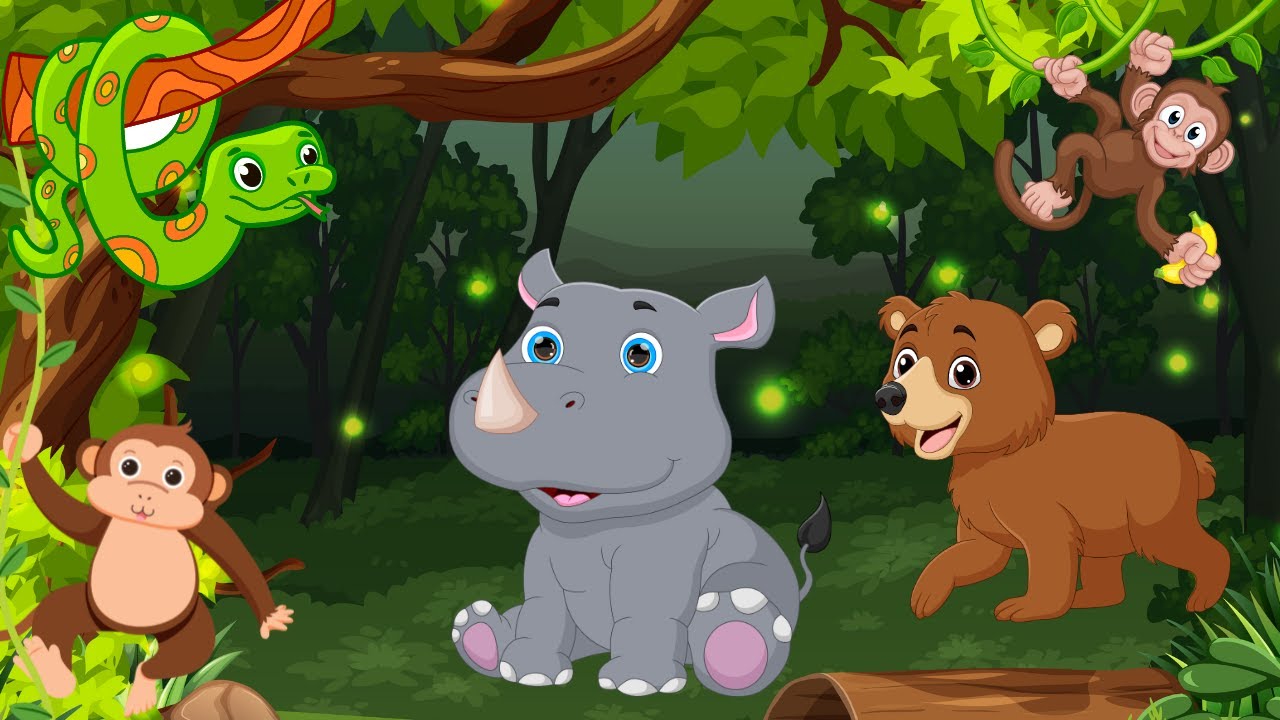 I Love Animals | Animal Songs for Kids | Kids Vocabulary | Fun Animal ...