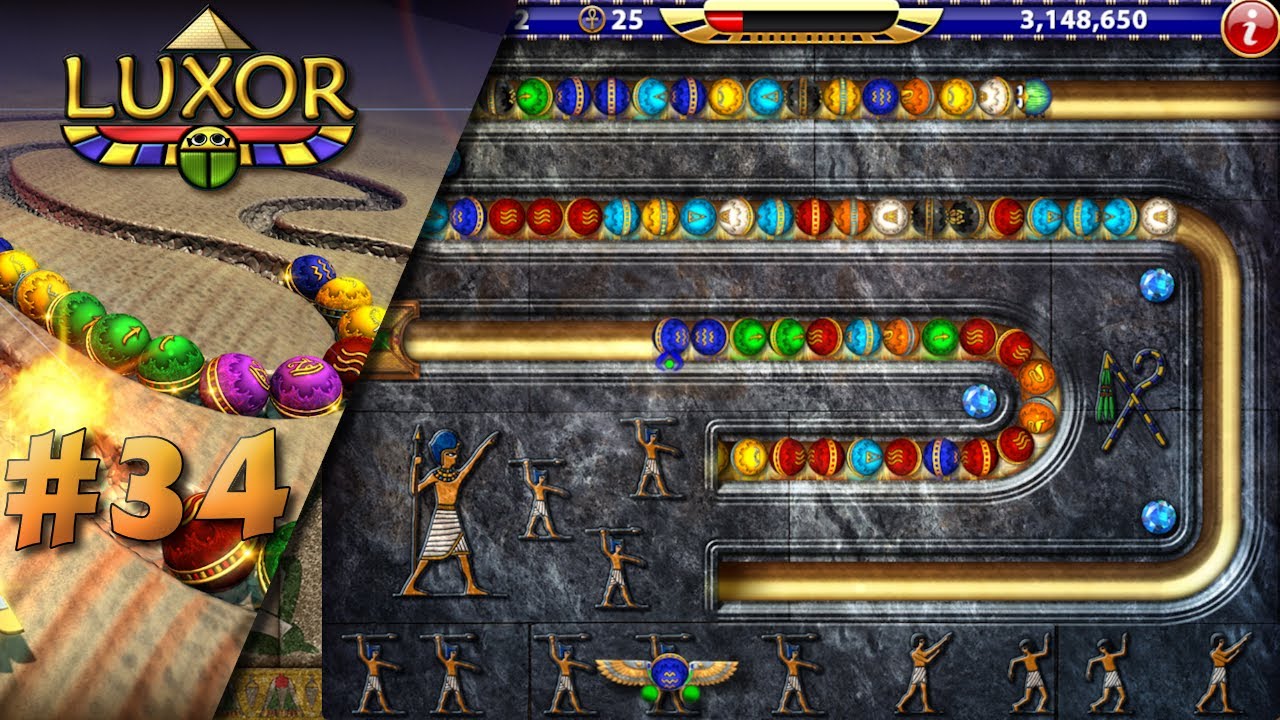 Khufu's Revenge - Luxor HD Challenge of Horus Episode #34 - YouTube