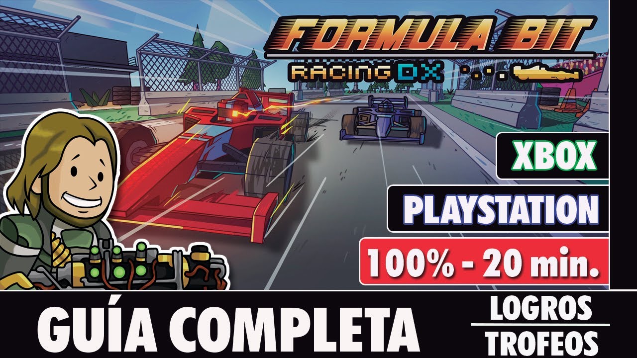 FORMULA BIT RACING DX - Guía completa [LOGROS/TROFEOS] - YouTube