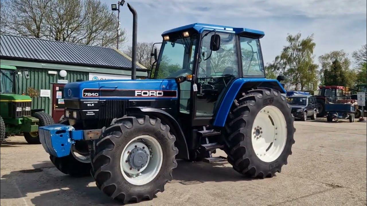 1995 Ford 7840 Powerstar SLE 4WD - 21581 - YouTube