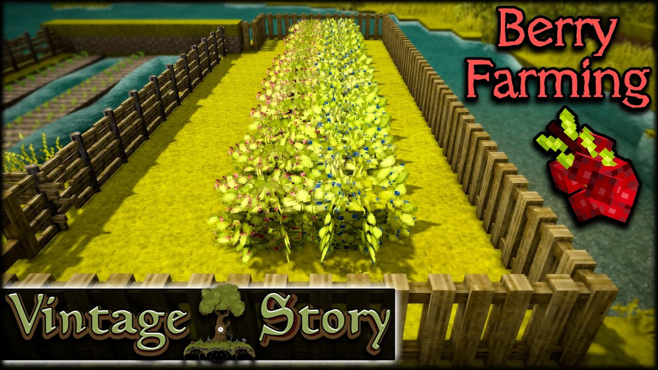 Berry Farming & Decorations | Vintage Story - YouTube