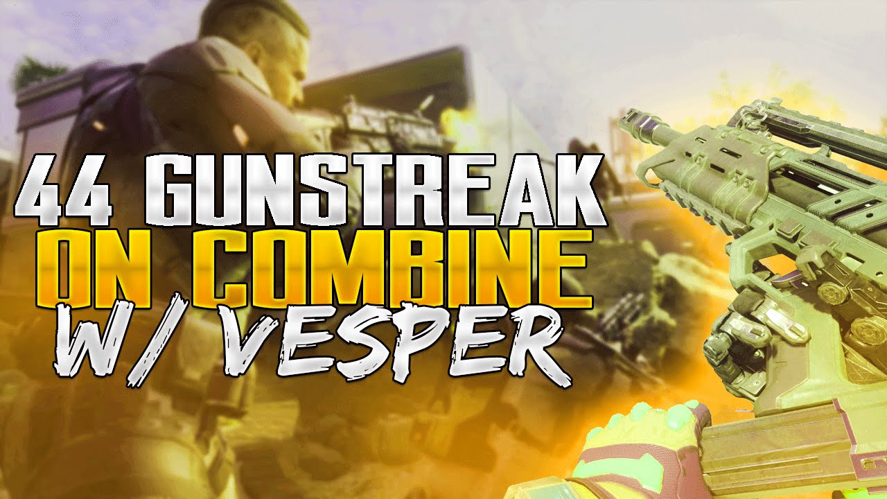 BO3: 44 Gunstreak w/ Vesper SMG! | Nuclear Medal w/ Vesper! (Black Ops ...