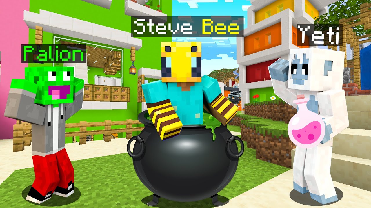 STEVE MA 50% SZANS NA PRZEMIANE W CZŁOWIEKA w Minecraft! (ryzykowne ...