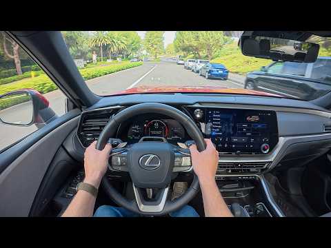 2026 Lexus TX 550h+ Luxury - POV Test Drive (Binaural Audio)