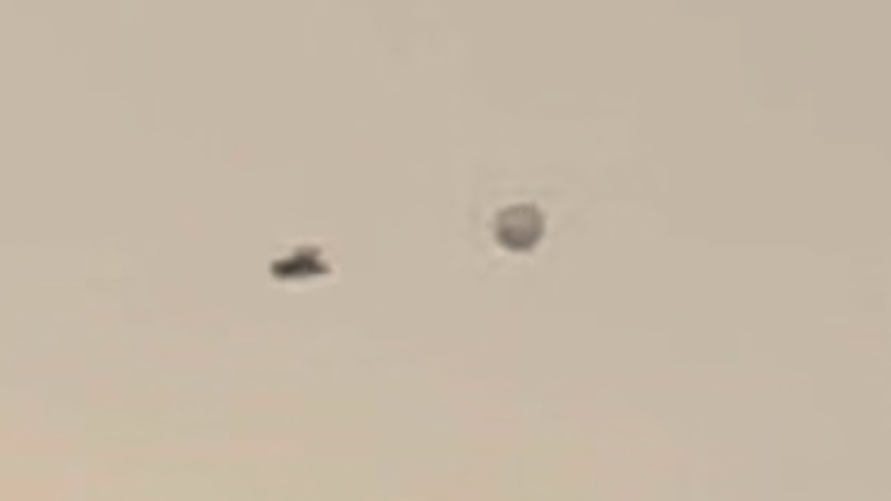 June 18th 2025 0628 UFO/UAP the ascending sphere. Original raw footage ...