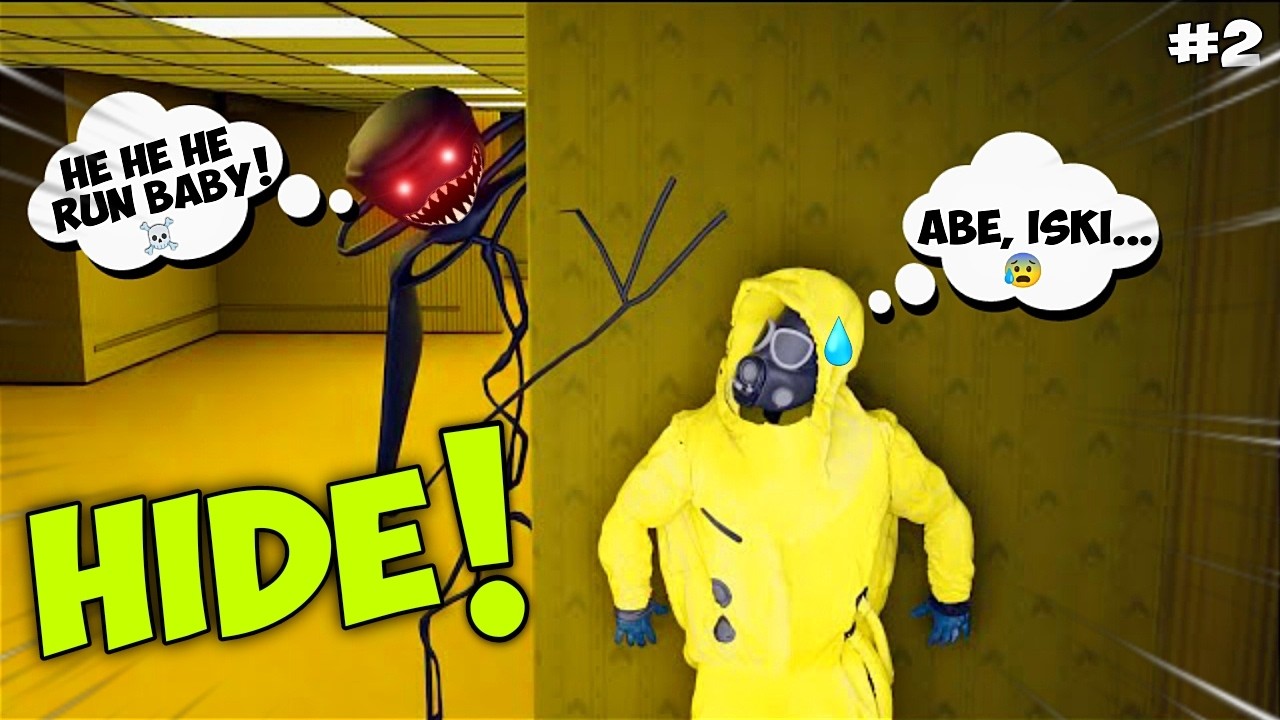 They'll Eat You, If They Find You ! | Hide in the Backrooms Gameplay #2 ...