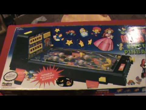 Closer Look at 1988 Super Mario Bros Pinball Machine and Play. - YouTube