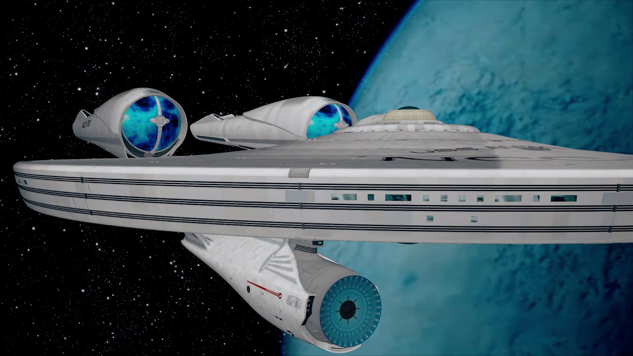 Enterprise Engine Glowing - YouTube