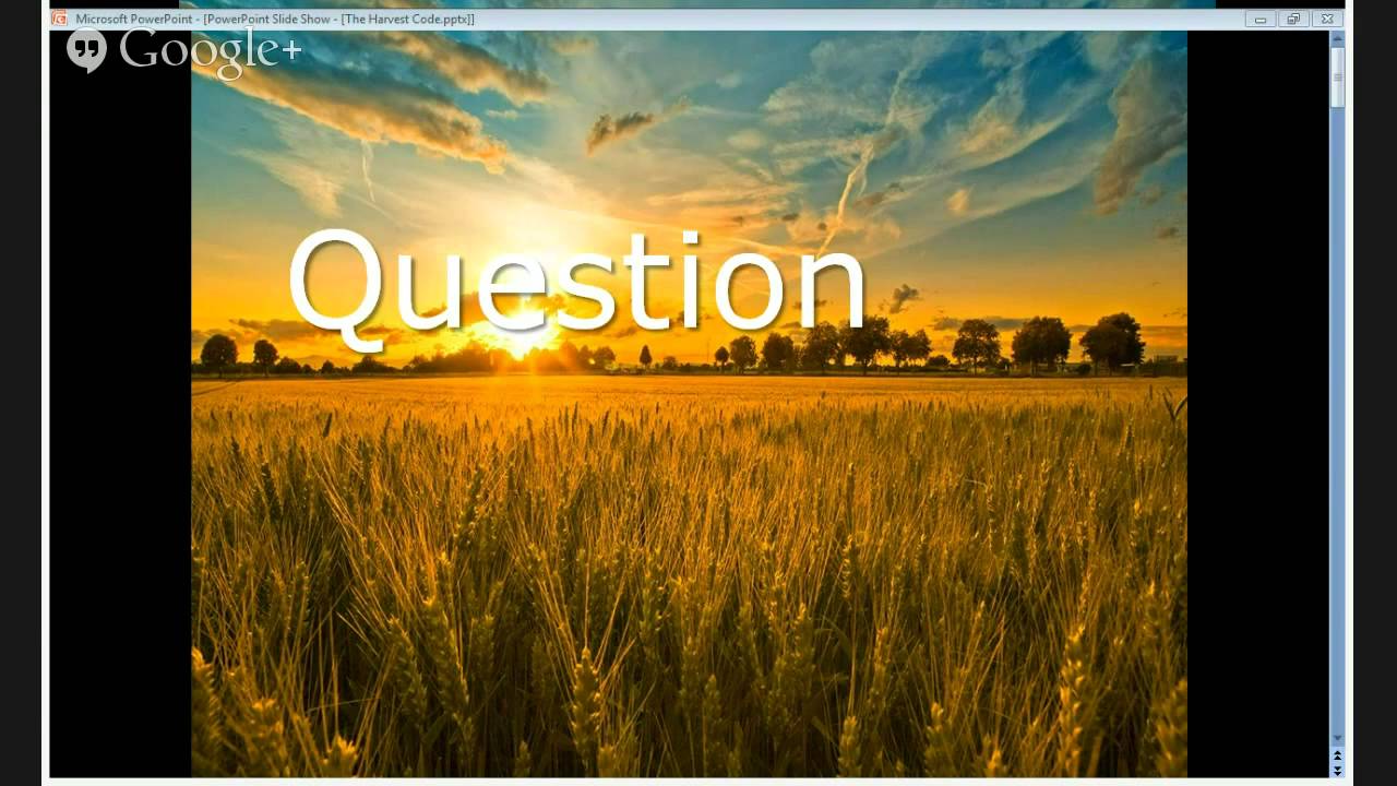 Harvest Code Part 3 - YouTube