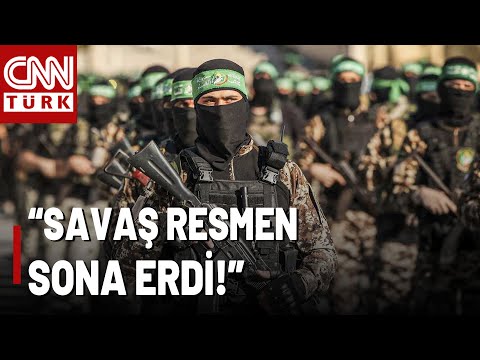 Gazze'de Tarihi Anlaşma Sonrası Hamas'tan Açıklama! \