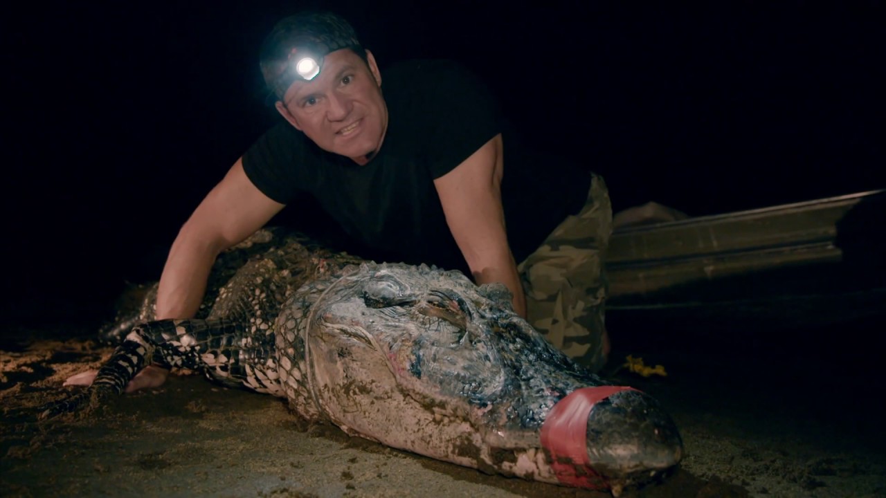 Catching a Caiman - YouTube