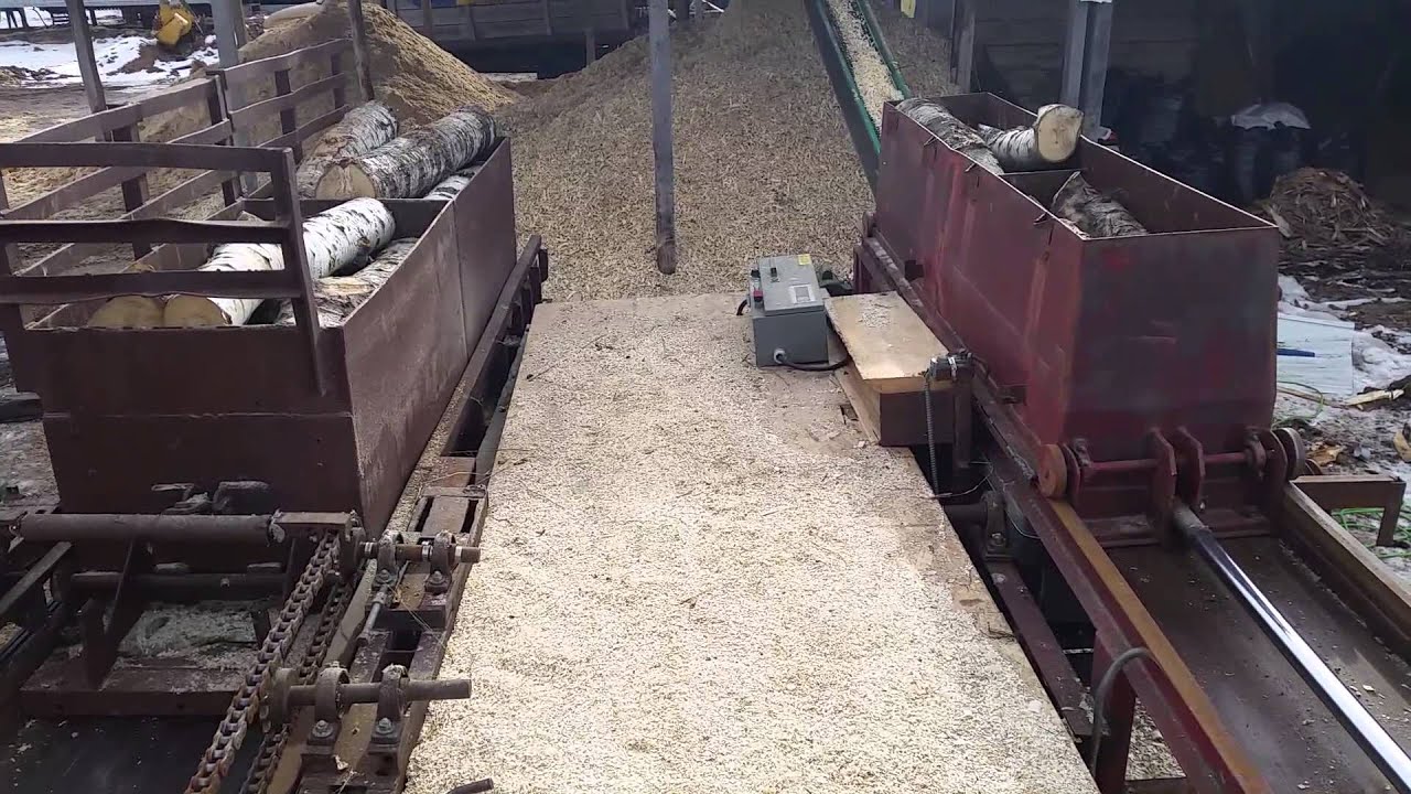 Shaving mills working - YouTube