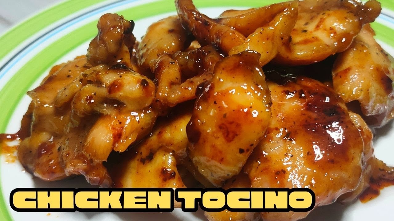CHICKEN TOCINO RECIPE - YouTube