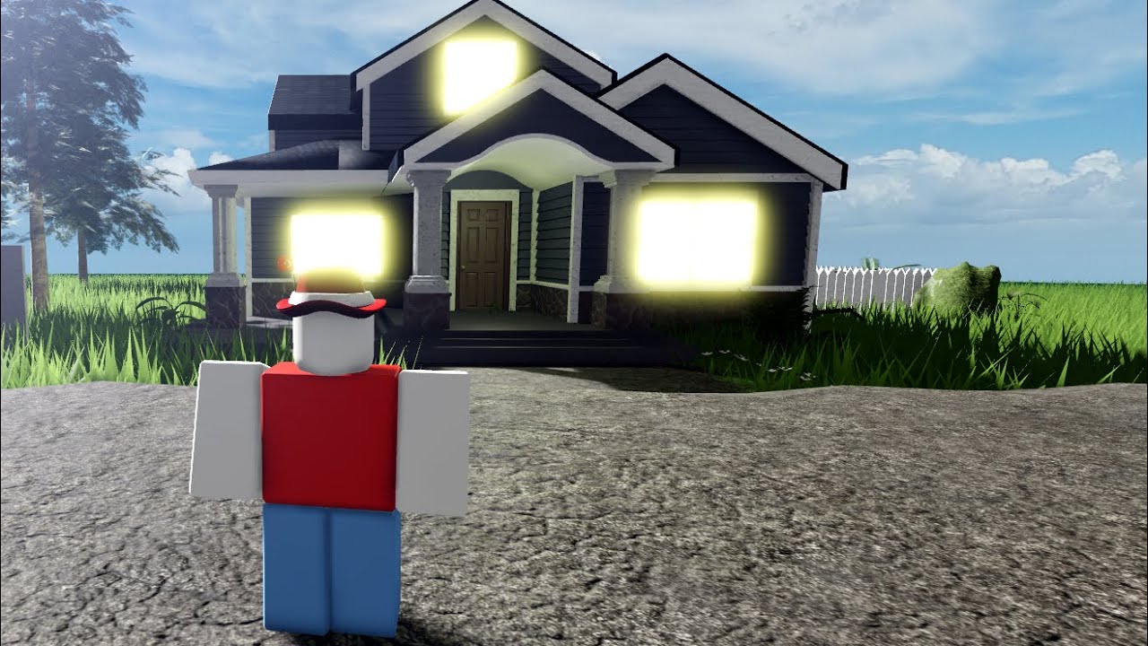 What a creepy house... | ROBLOX Myth Hunting Episode 1 ...