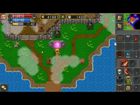 TibiaME - FULL QUEST STORY ASHMOR - Take Portal Evil Castle ( WORLD 39 ...
