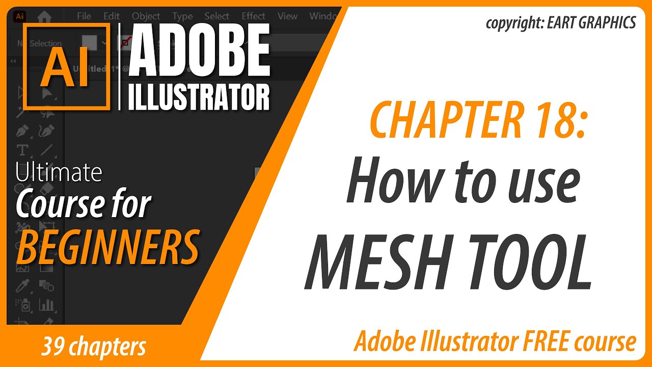 How To Use Mesh Tool Adobe Illustrator Course For Beginners YouTube How To Use Mesh Tool Adobe Illustrator Course For Beginners YouTube