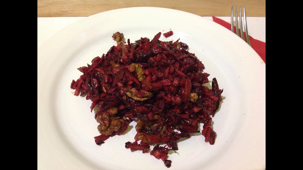 Red Beet Salad ~ Live Entrée - YouTube