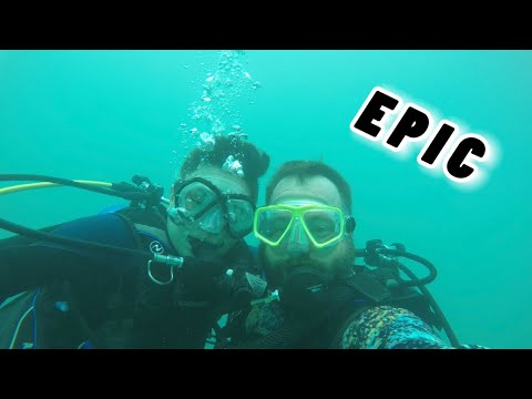 Scuba diving in CRAZY Rock quarry in ALABAMA!!! - YouTube