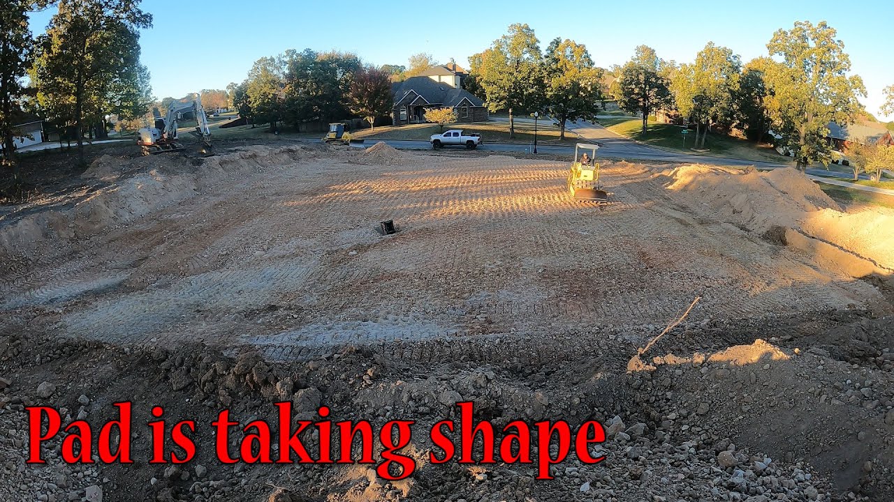 The House Pad Is Taking Shape - YouTube