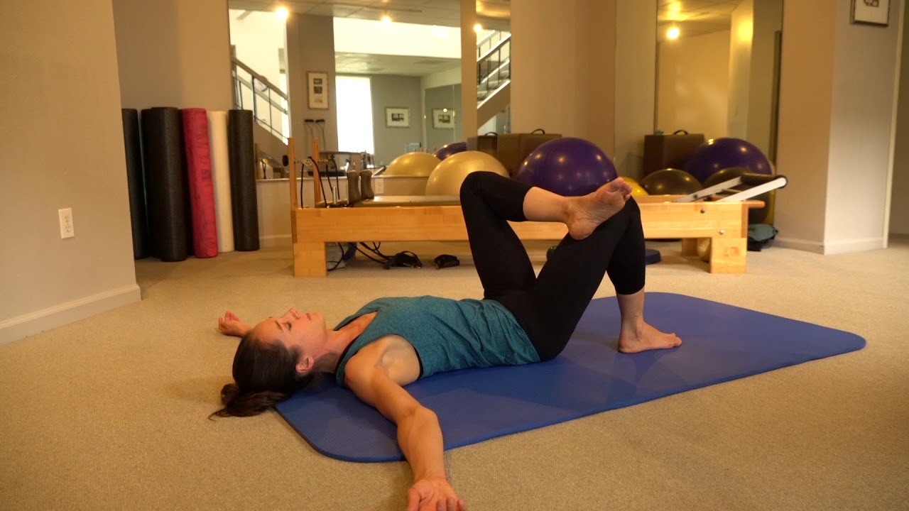 Crossover Hip Stretch by Dr Lauren Hayden - YouTube
