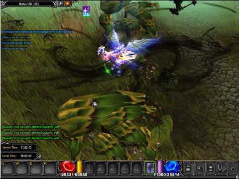 White Wizard Invasion Mu online RPG - YouTube