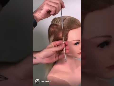 Kıvırcık saç yapımı 😍 çubuğu daha kalında tercih edebilirsiniz. 👌