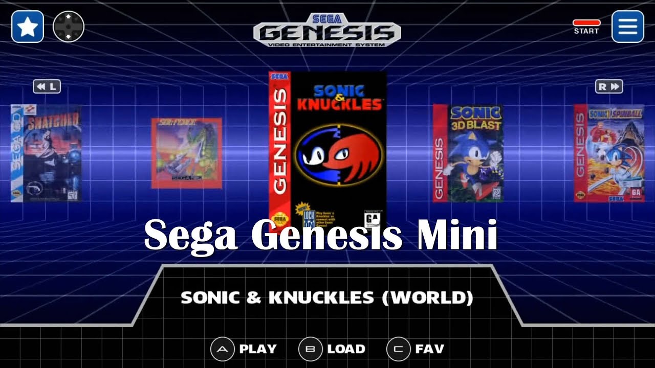 Fully Loaded Sega Genesis Mini Console FANTASTIC – 600 Games - YouTube