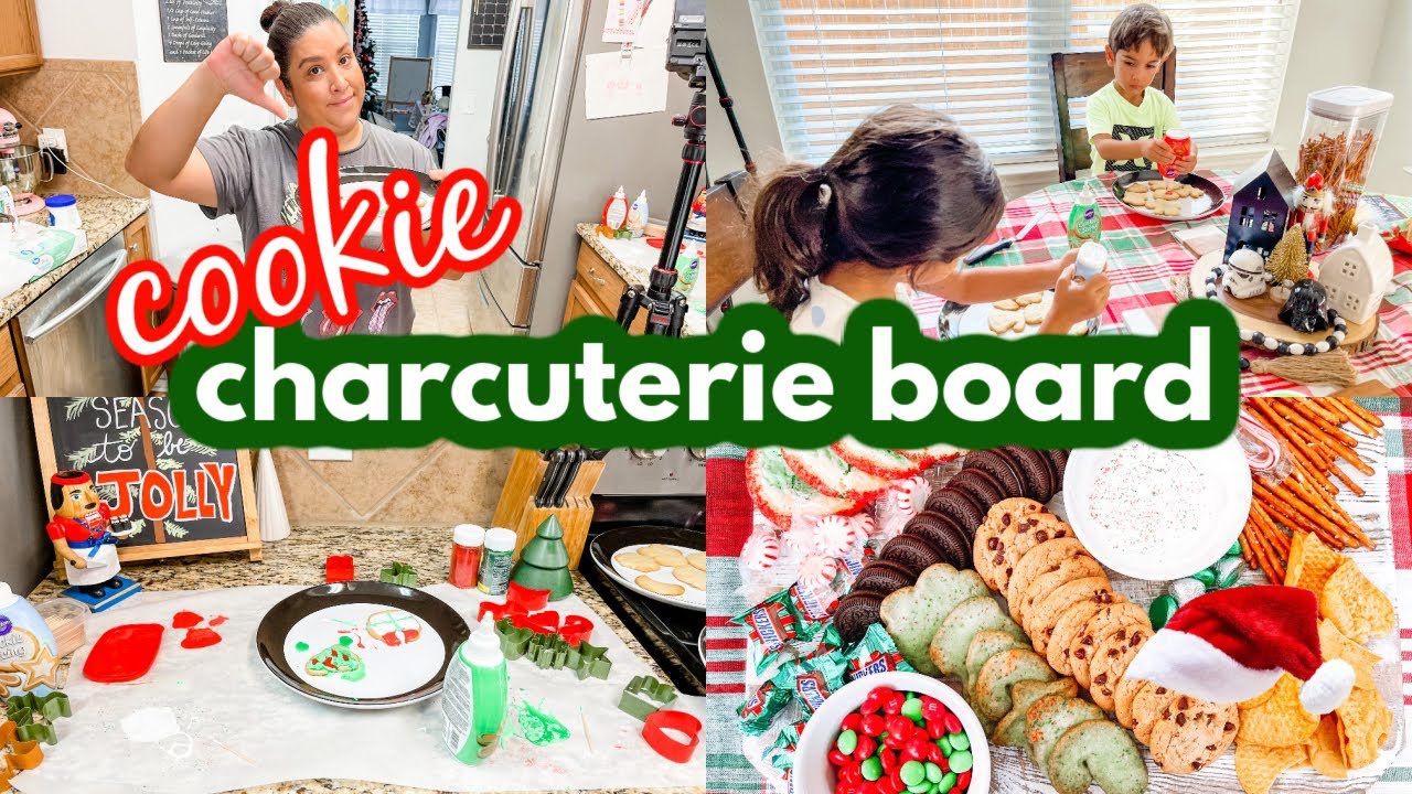 CHRISTMAS COOKIE CHARCUTERIE BOARD | COOKIE FAIL | HUGE COLLAB - YouTube