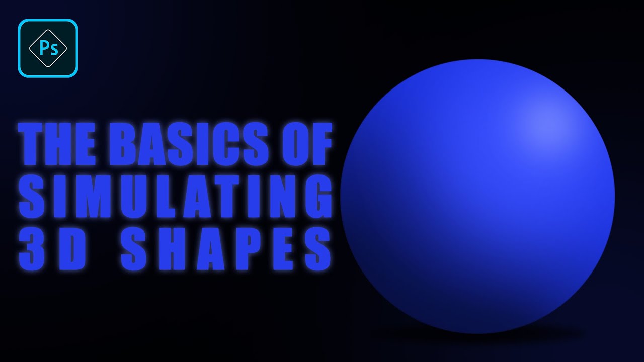 How To Create 3D Shapes In Photoshop Photoshop For Beginners YouTube How To Create 3D Shapes In Photoshop Photoshop For Beginners YouTube