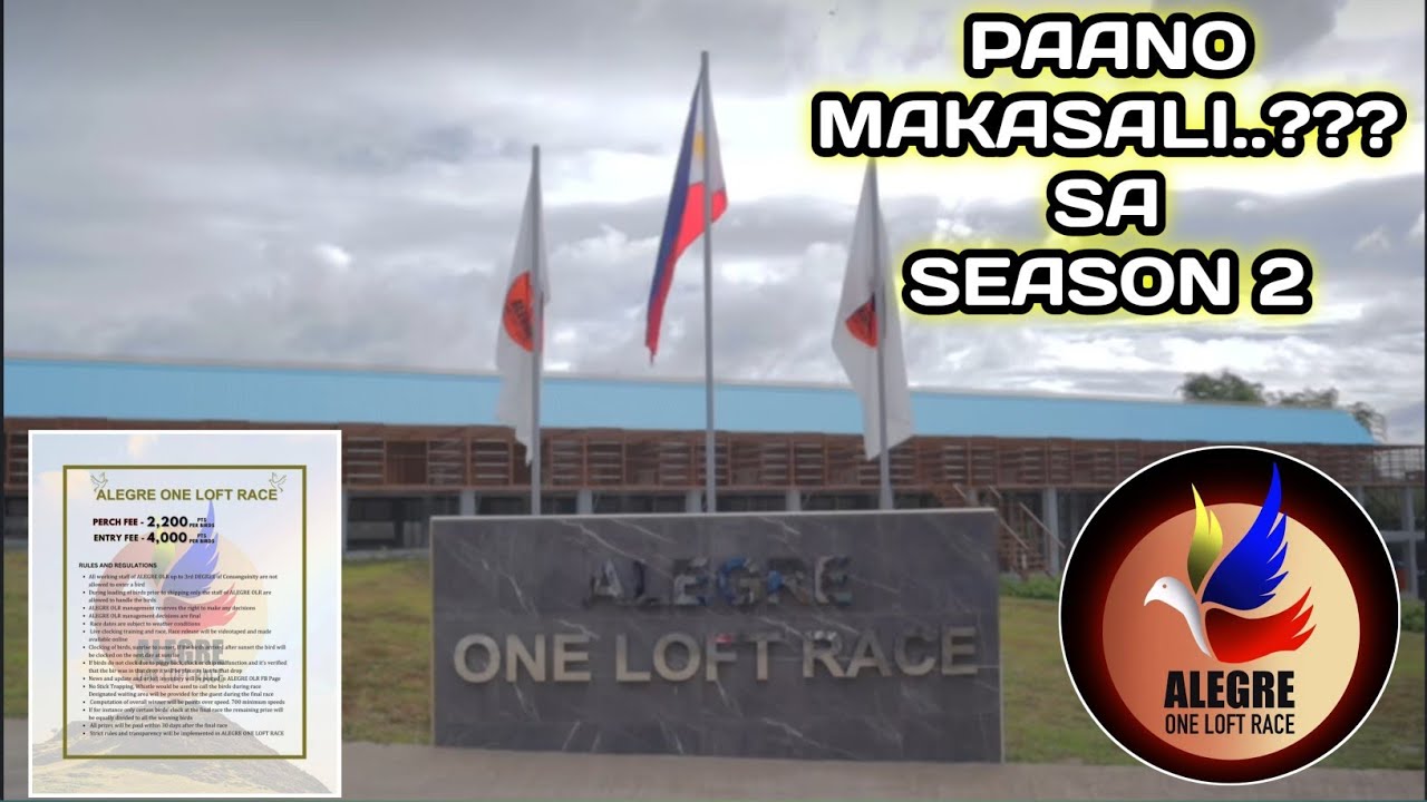 PAANO SUMALI SA ALEGRE ONE LOFT RACE SEASON 2..🏆🏁 - YouTube