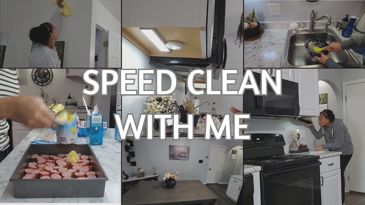 CLEAN WITH ME | PARTY PREP | CLEANING MOTIVATION - YouTube