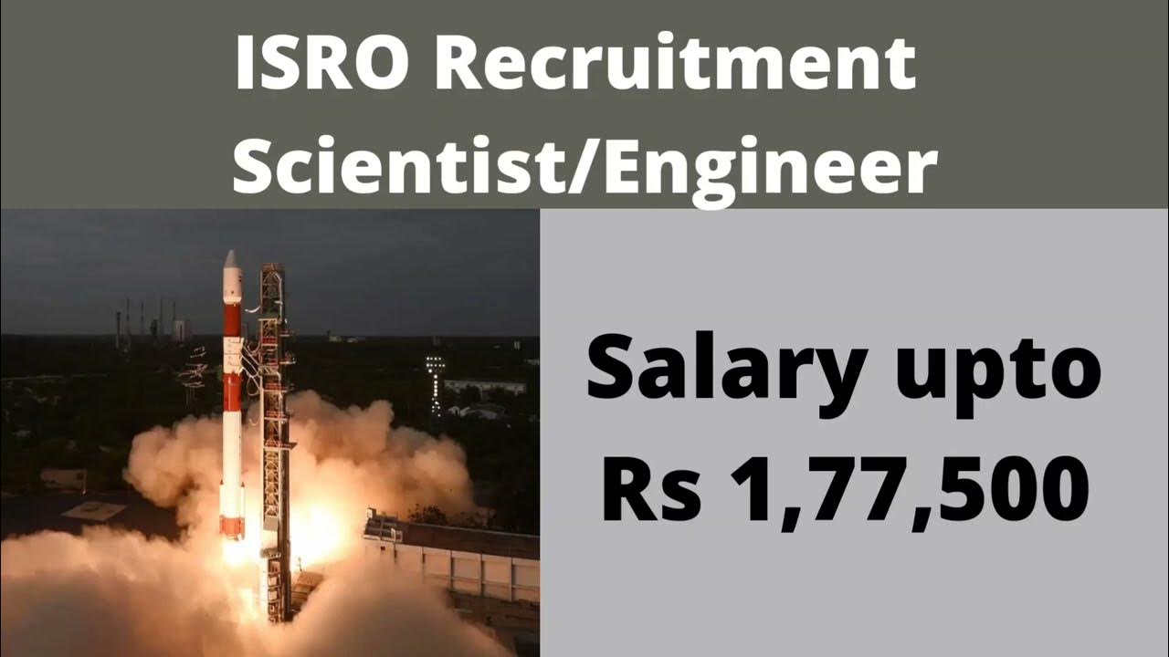 ISRO Recruiting Scientists/Engineers!! Apply Now - YouTube