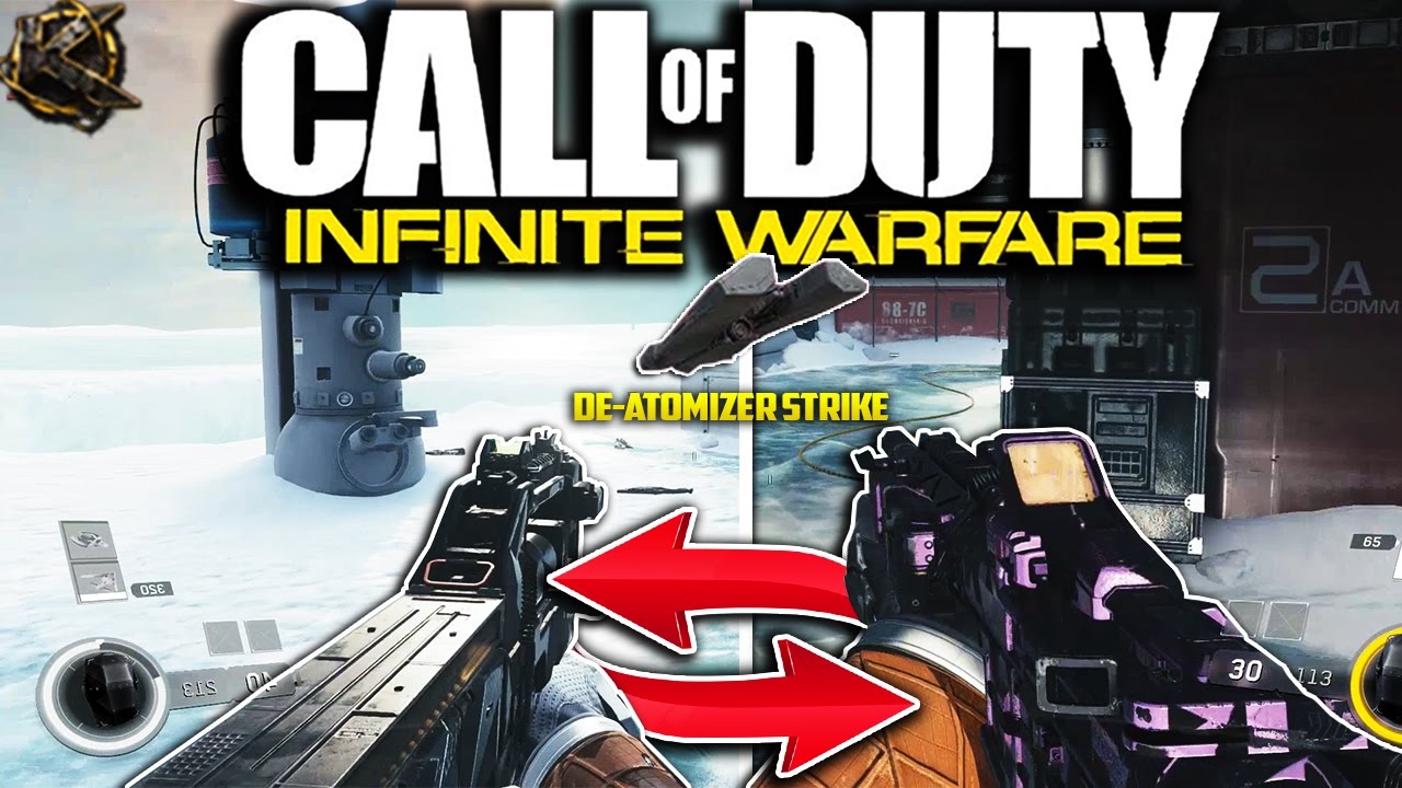 INFINITE WARFARE - "SWITCH WEAPON EVERY KILL" DE-ATOMIZER STRIKE! (COD IW "Unique" De-Atomizer ...
