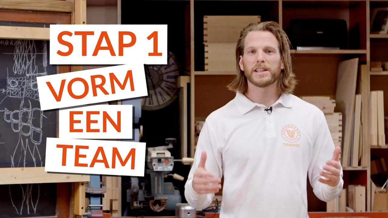 Stap 1 Vorm een team - YouTube
